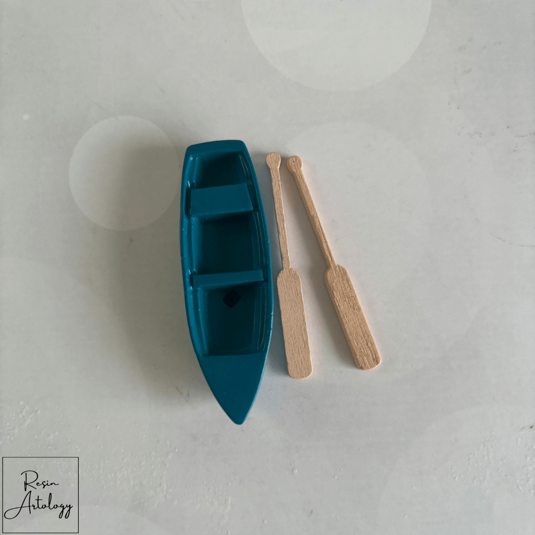 Boat miniature For Your Art Work – Resin Artology