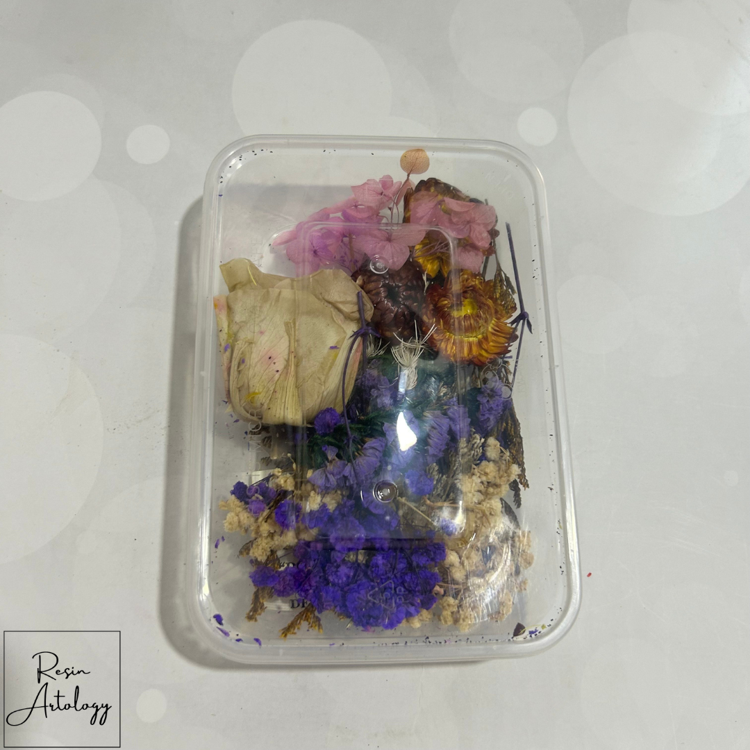 dry flower box 11 for art work – Resin Artology